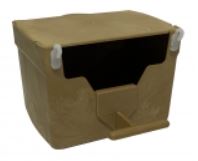 Plastic Finch Nest Box with permanent hooks - 2GR – WinsomePet Supplies